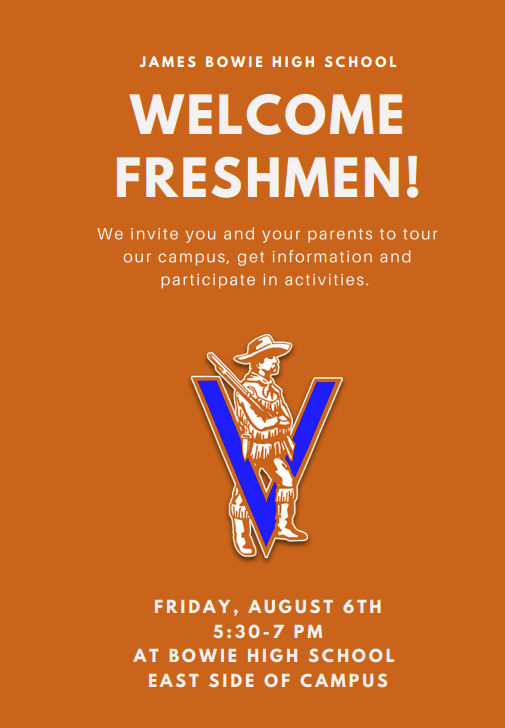 Welcome Freshmen Poster