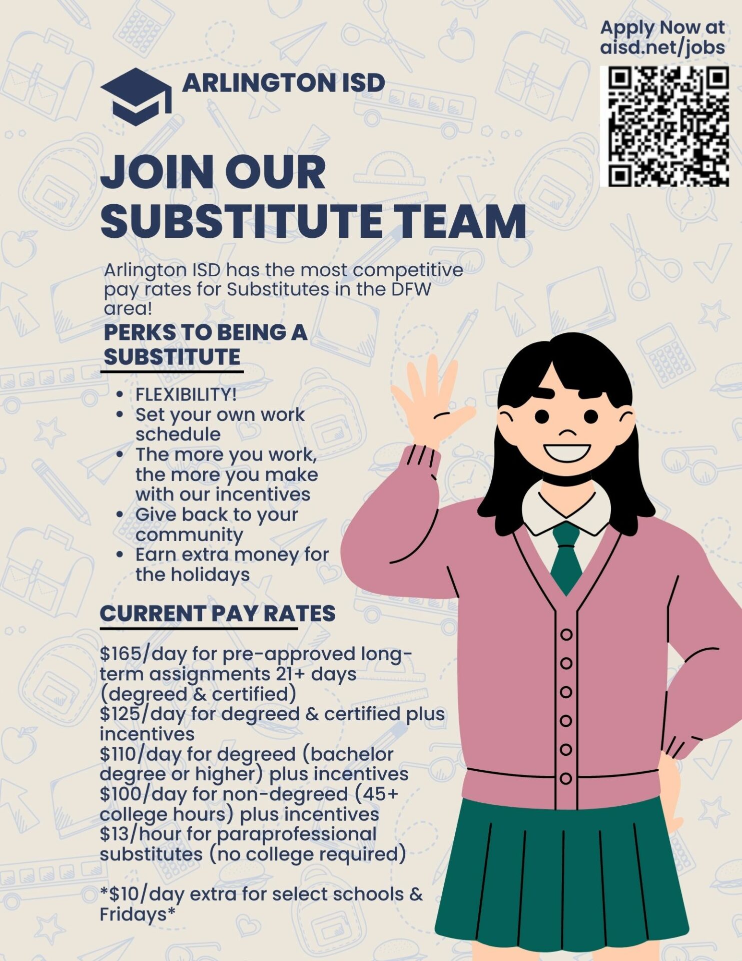 Become a substitute - Martin High School
