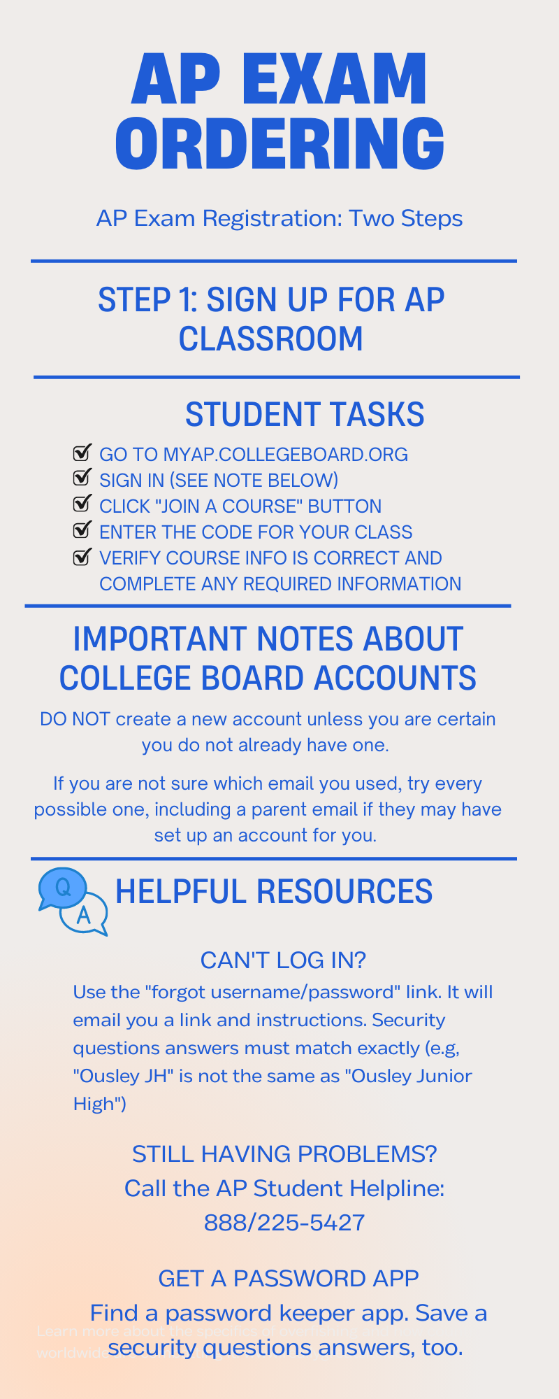 AP Exam Registration - Seguin High School