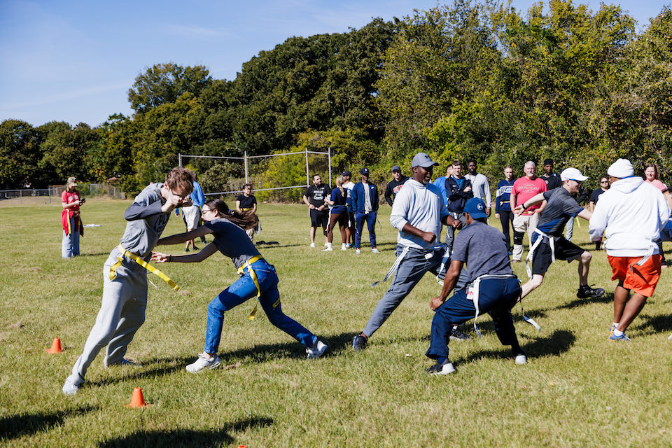 Dallas Cowboys host NFL FLAG-In-School training