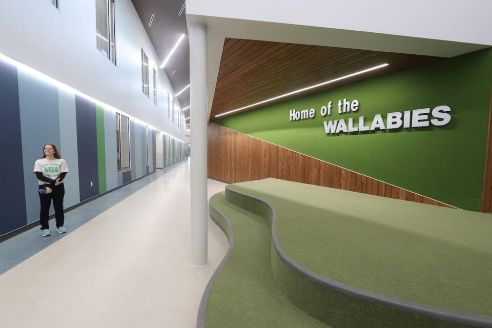 New Webb Elementary School building opens