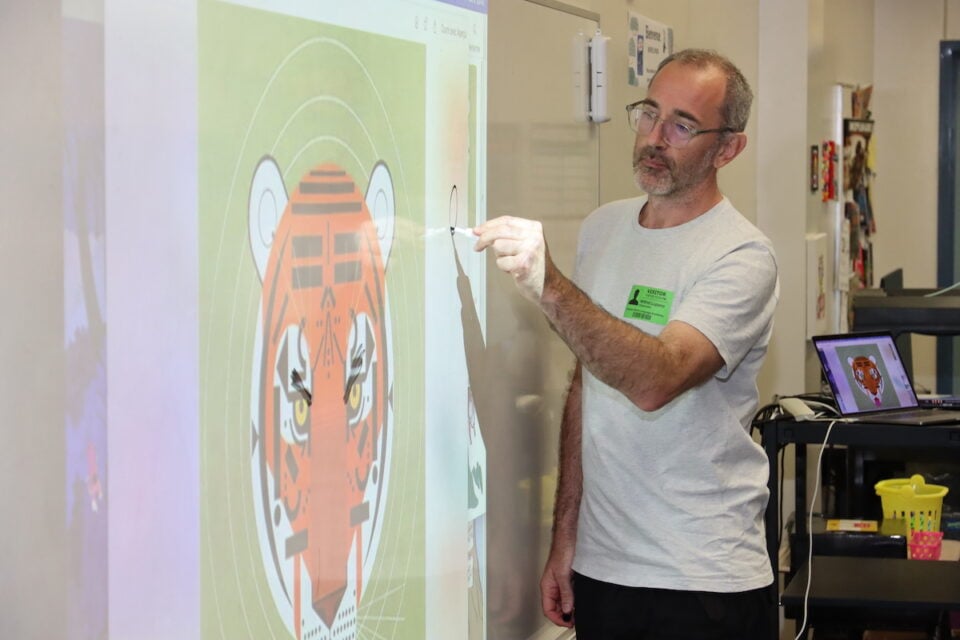 French author visits Wimbish World Language Academy