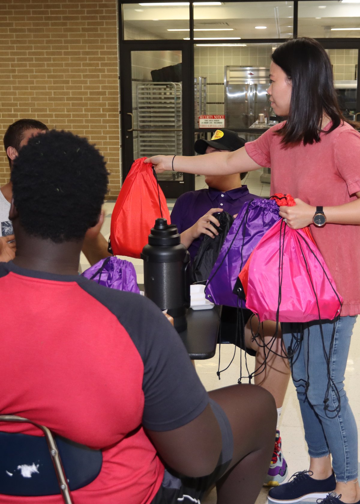 Summer Learning Students receive donated snack kits