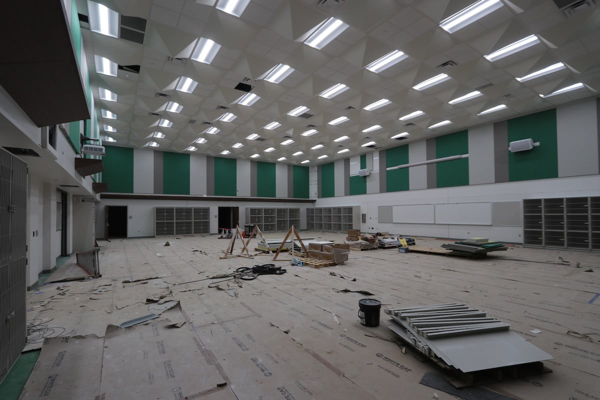 See inside the Arlington High School addition
