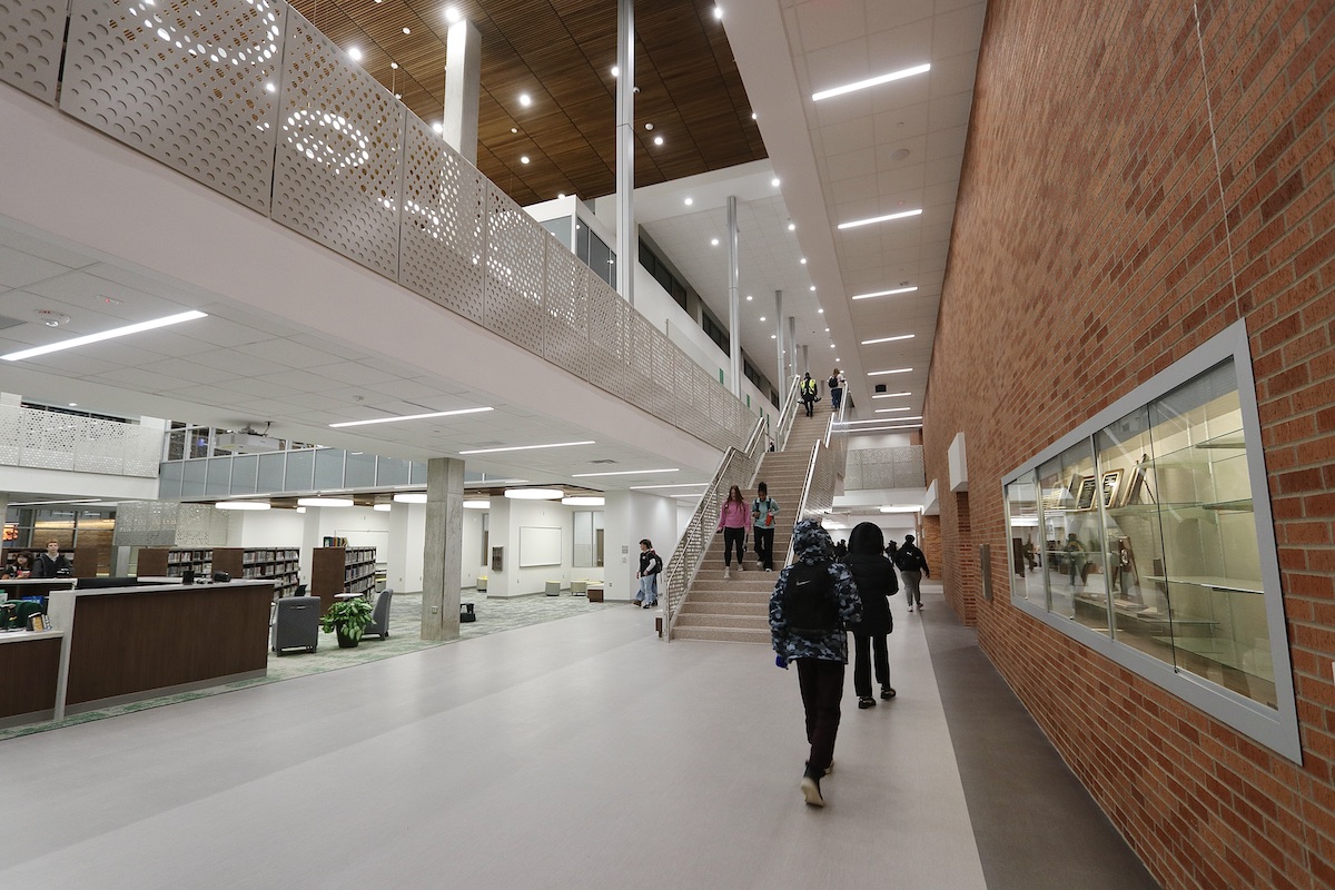 Arlington High School addition opens for students