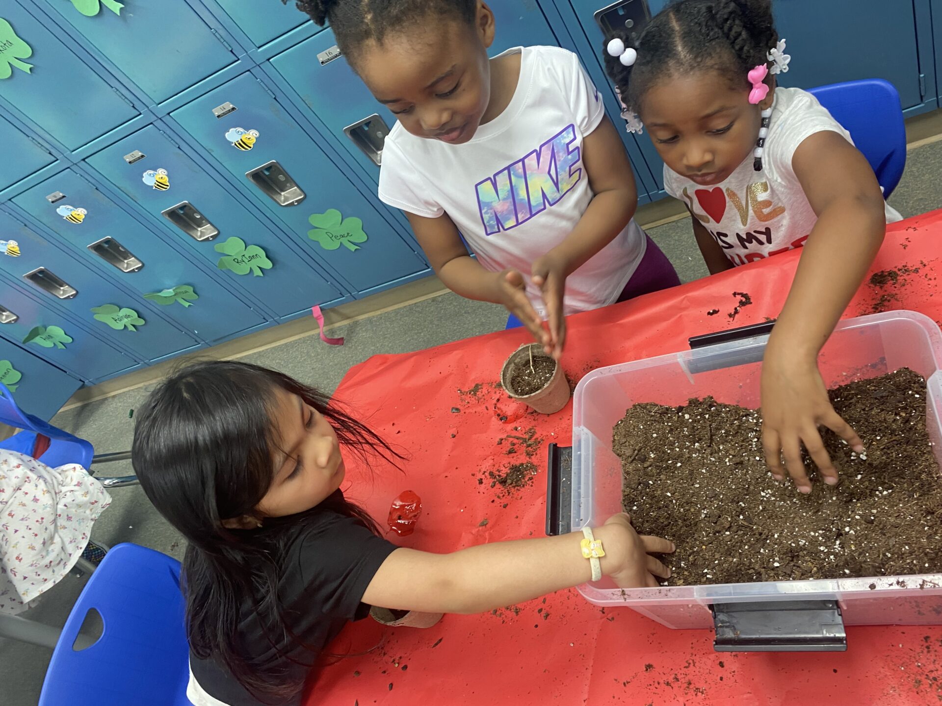 Pre-K students share their favorites things about pre-K