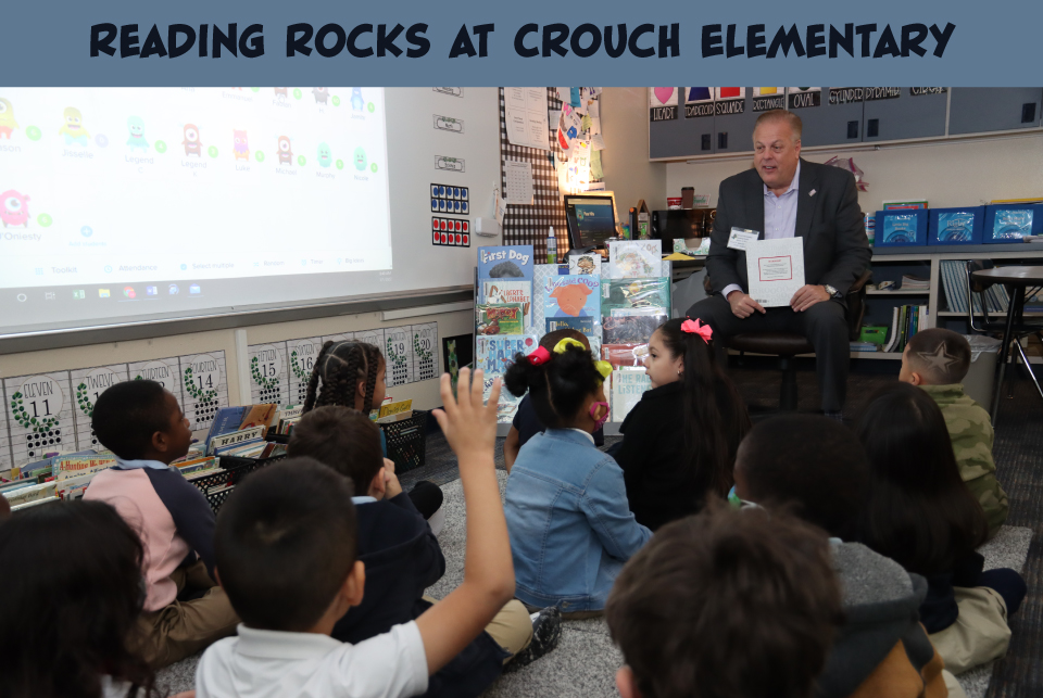 Reading Rocks at Crouch Elementary is back » Arlington ISD