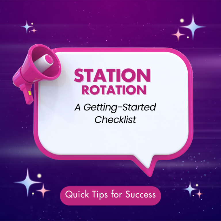 Station Rotation: Getting Started Checklist » Arlington ISD