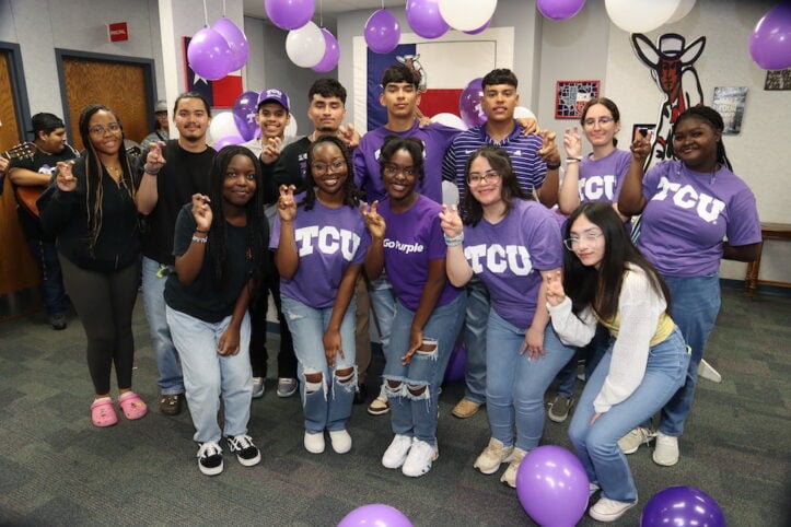 TCU names ten Sam Houston HS seniors as Community Scholars