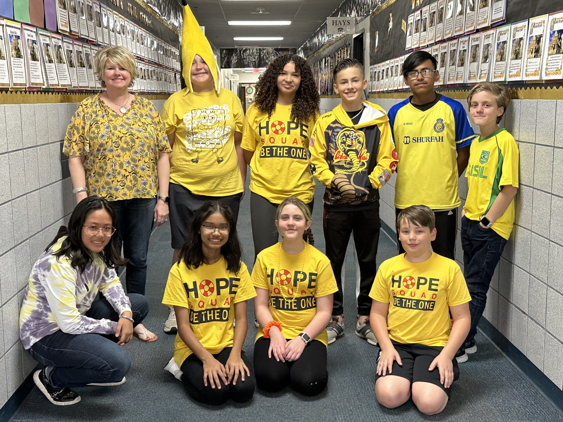 Students fill schools with hope during Hope Week