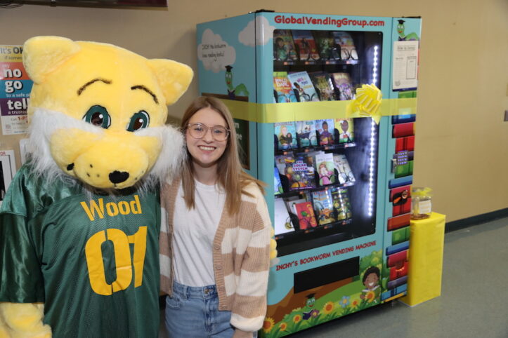 Martin High School Senior Donates book vending machine to Wood ...