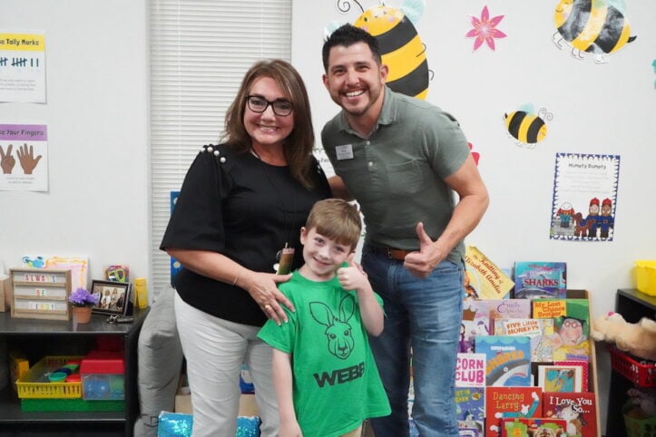 Webb student's lemonade stand raises money for homeless